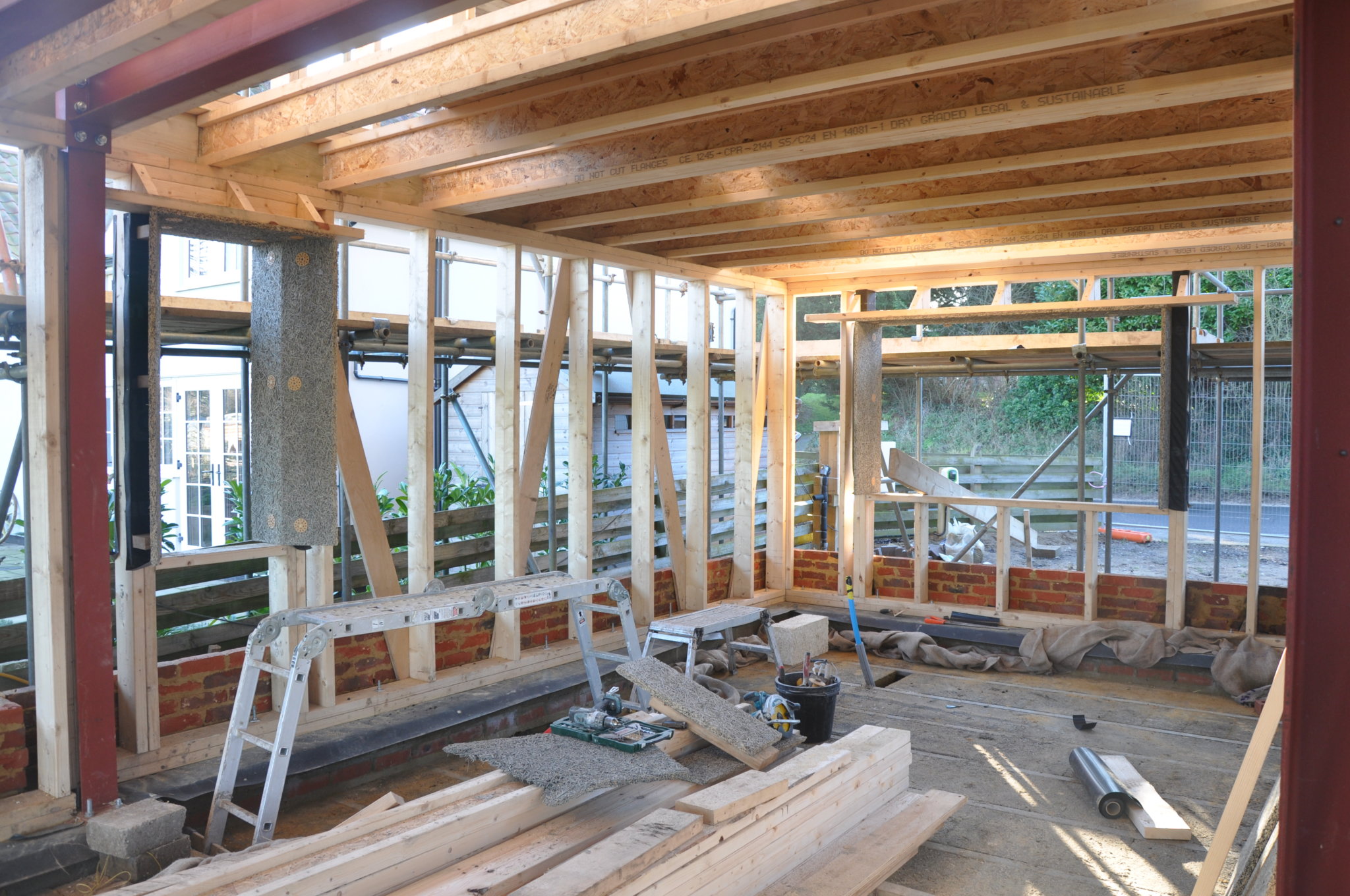 Timber Framing - UK Hempcrete