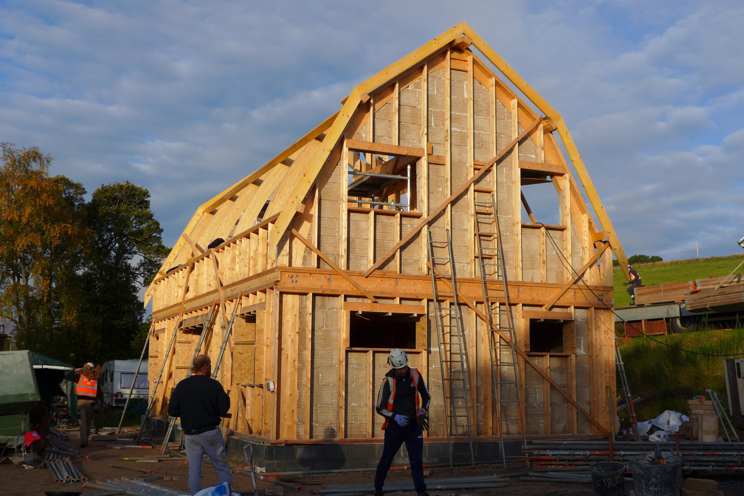 Timber Framing - UK Hempcrete